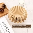 1-4 Cup Disposable Coffee Filters, Pack of 200 Paper Basket Style ...