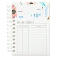 Floral Financial Notebook: Monthly Budget Planner, Bill Organizer, Debt ...