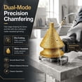 Diamond Chamfering Bit for Angle Grinder, Brazed Diamond 4-in-1 ...