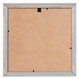 Rustic Solid Wood Square Collage Photo Frame 12x12 inch – Display Four ...