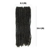 Darling Jozi Locs Crochet Hair 2X Pack, 18 inch, 1/27, Adult, Female ...