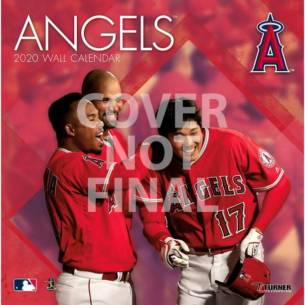 Angels: 2020 12x12 Team Wall Calendar (Other) - Walmart.com