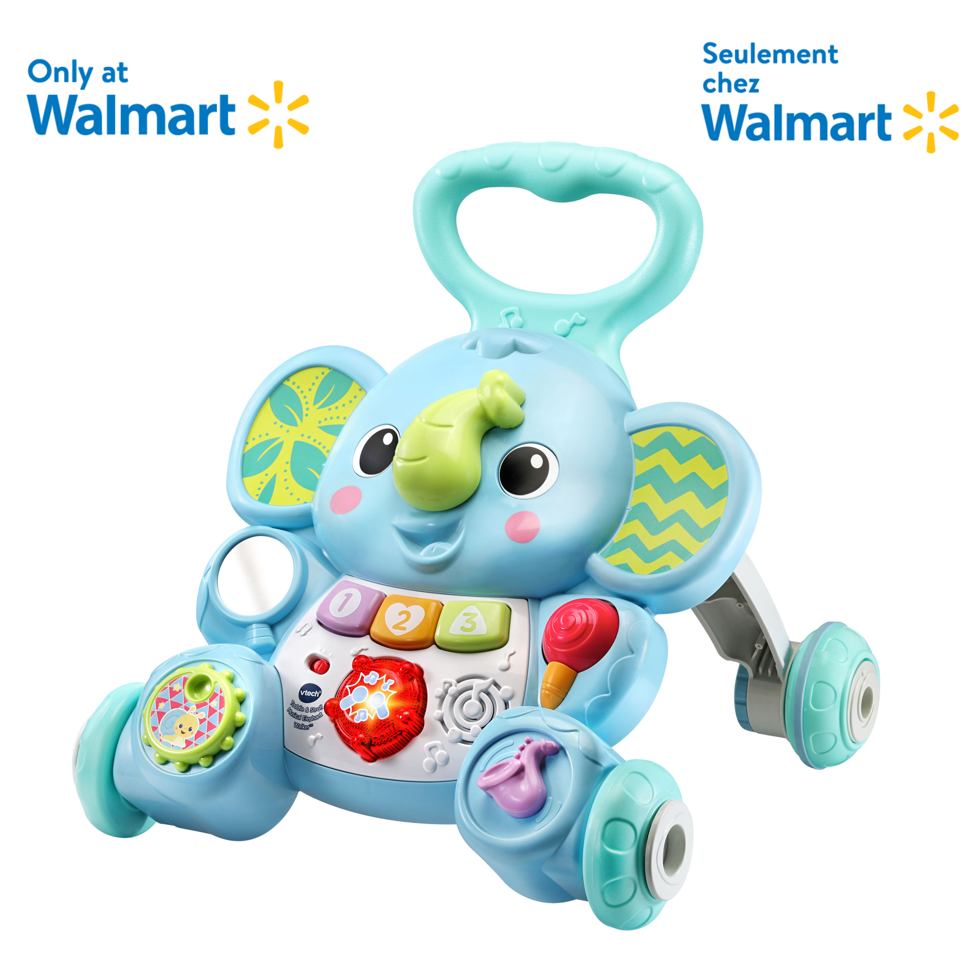 Click here for Vtech Toddle & Stroll Musical Elephant Walker - Fr... prices