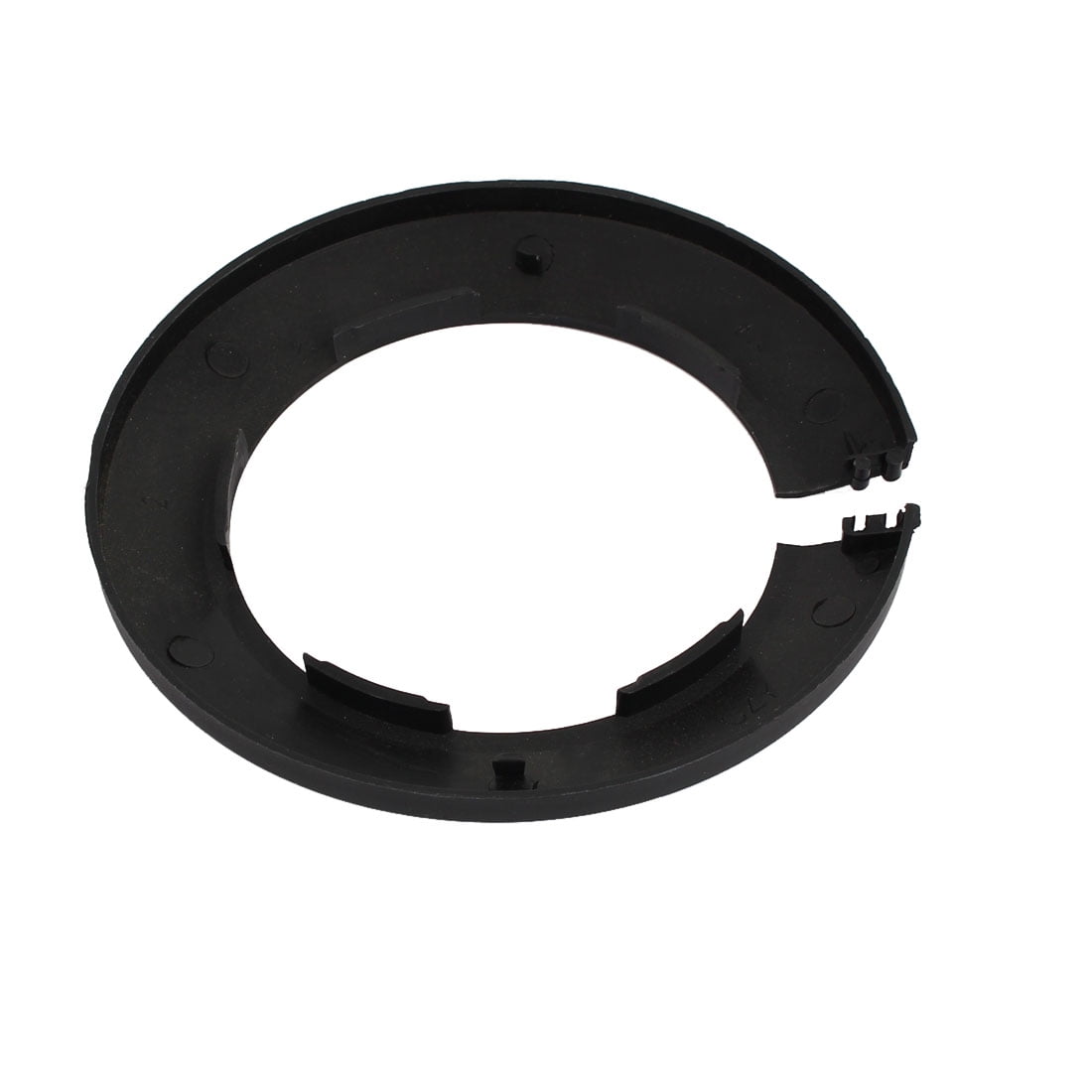 75mm Plastic Wall Flange Radiator Water Pipe Cover Collar Black