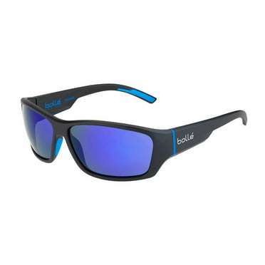 Bolle Python Sunglasses, Shiny, Black/Polarized, TNS 11328 - Walmart.com