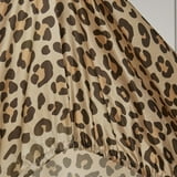 ANMINY Satin Sheets Queen Deep Pocket 14in Gold Leopard Bed Set ...