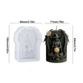 3D Silicone Mold for Epoxy Resin - 10cm Small Human Figure Mold for ...