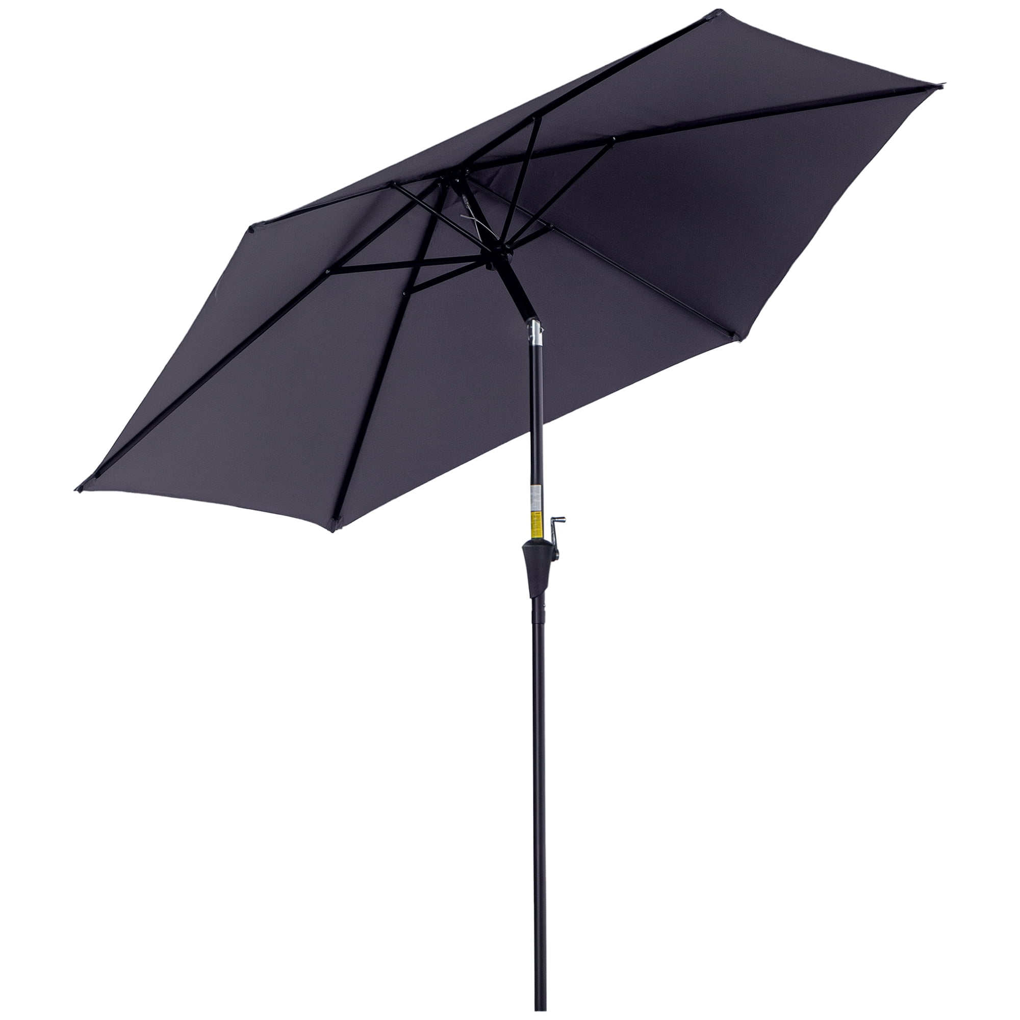 Click here for Outsunny 8.5 Round Aluminum Patio Umbrella Grey 8.... prices