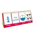 Junior Learning Fraction Flips Double-Sided Flip Stand, Ages 6-9 ...