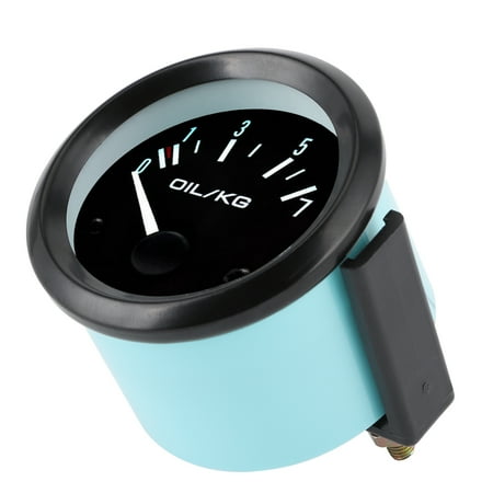 Universal Oil Pressure Meter Universal Oil Pressure Gauge 12V 07kg/cm ...