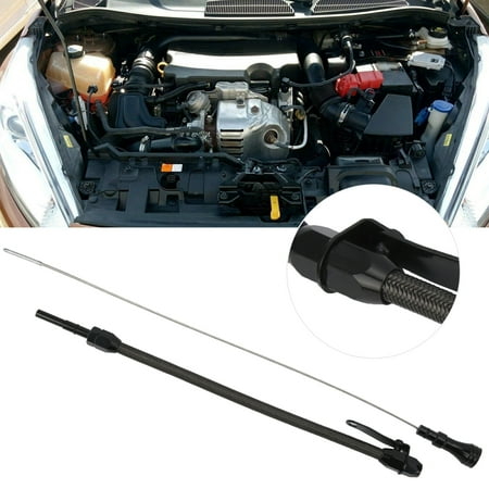 Transmission Dipstick, Vehicle Accessory Replacement Oil Dipstick Black ...