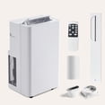 BaPiPro 12000 BTU ASHRAE Portable Air Conditioners with Heater, 5-in-1 ...