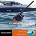 Standard HX400 Handheld Frequency Radio with Built-In Scrambler and LMR ...