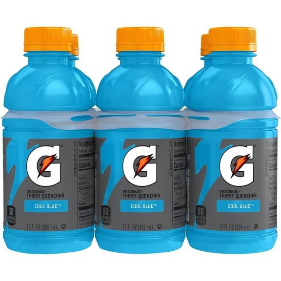 Gatorade Thirst Quencher, Cool Blue Sports Drinks, 28 fl oz, (Pack of 4 ...
