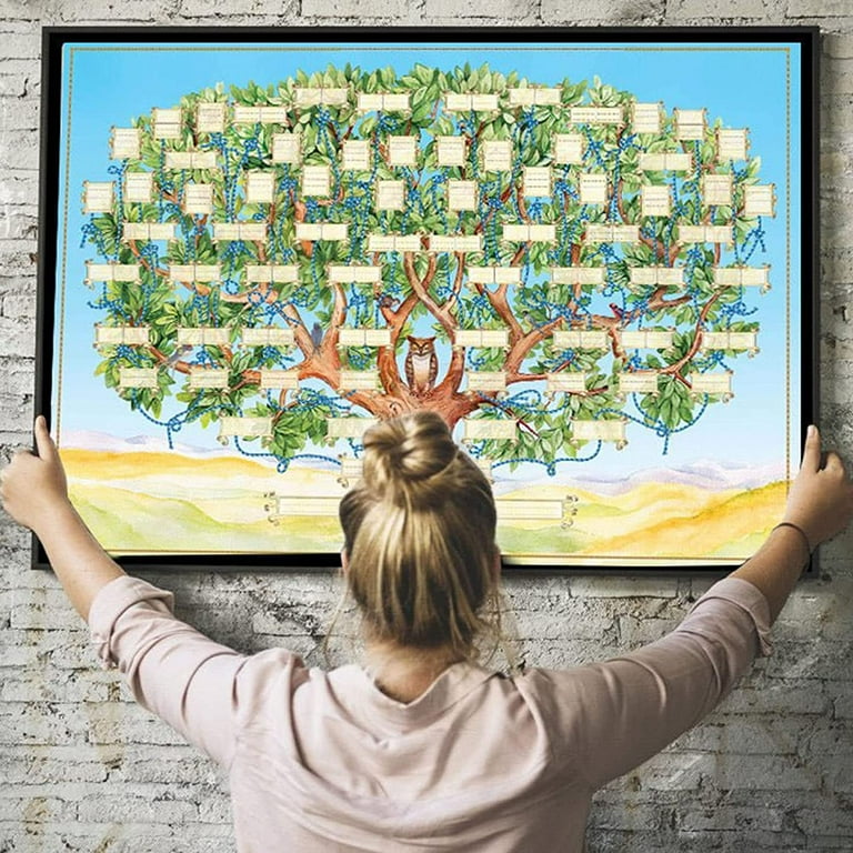 Big Blank Family Tree Templates