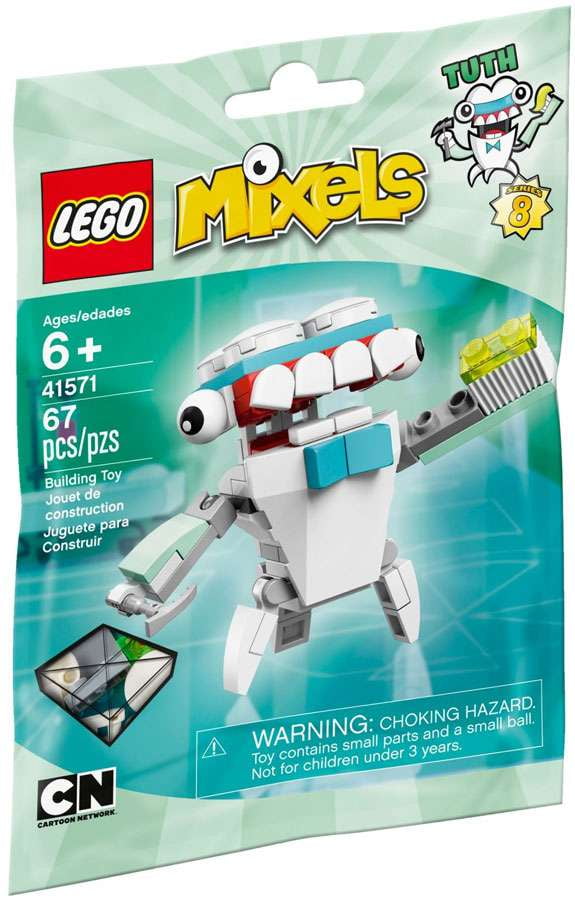 Lego Lg Mixels Tuth 41571 - Walmart.com