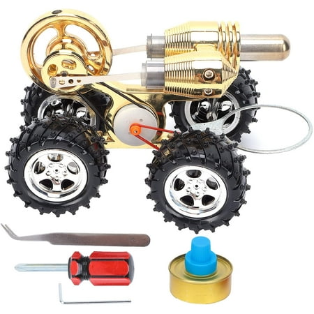 Stirling Car Engine Model, Miniature Steam Engine Kit Car Engine Model ...