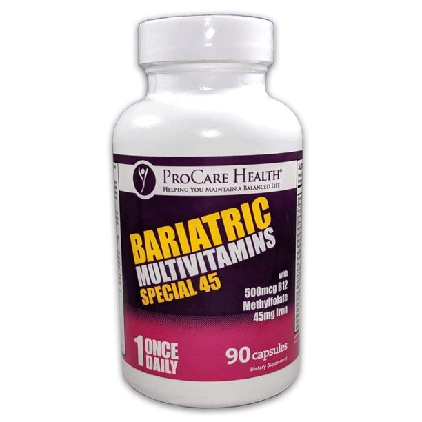 ProCare Health "1 per Day!" Bariatric Multivitamin Capsule - Special 45 ...