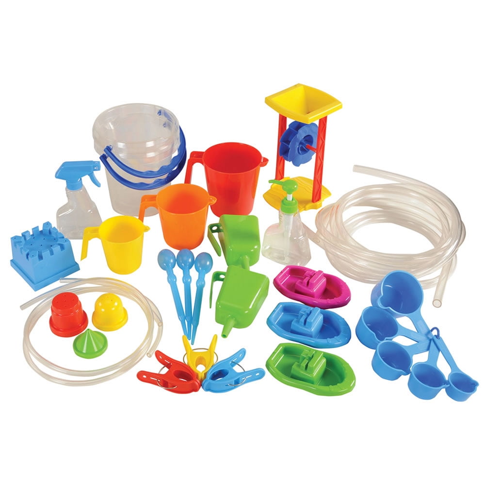 Edx Education Classroom Water Play Set - 35 Pcs - Walmart.com
