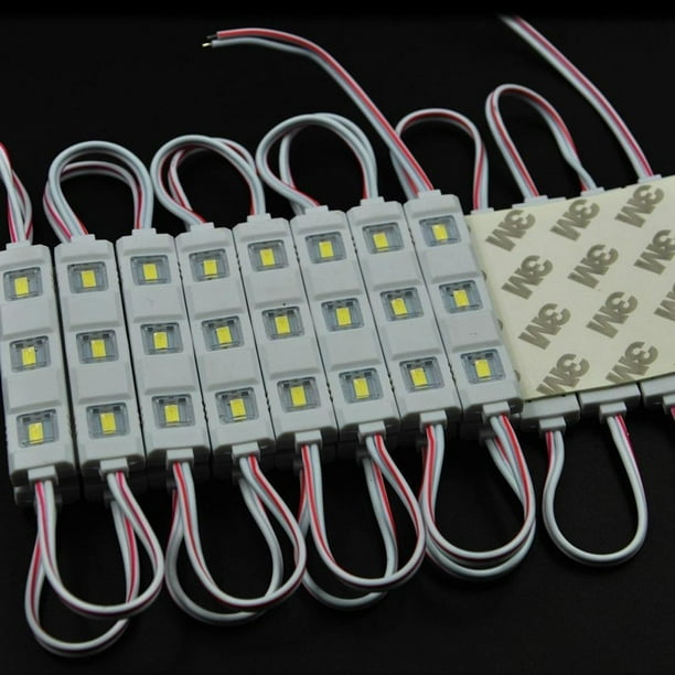 5730 3 LED injection led module 12V with lens Waterproo1.5W white LED ...