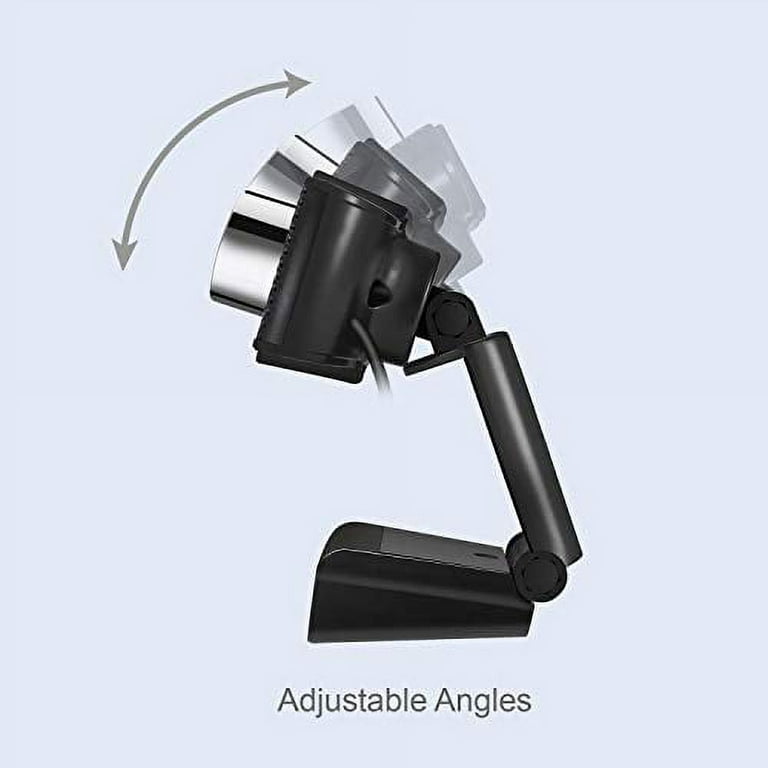 Adesso CyberTrack H4 Webcam 1080P HD USB Webcam with Built in Microphone Black Walmart