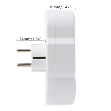 Multiple Plug Power Distribution Adapter EU To Russian Conversion ...