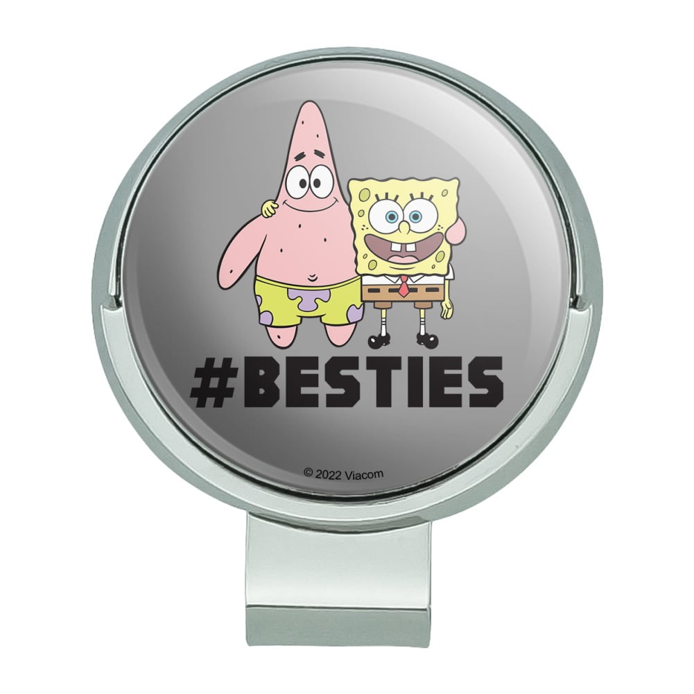 SpongeBob Besties Golf Hat Clip With Magnetic Ball Marker - Walmart.com