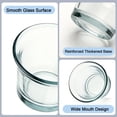 2Pcs Glass Bird Feeder Cups, Oriole Jelly Feeder Replacement Bowls ...