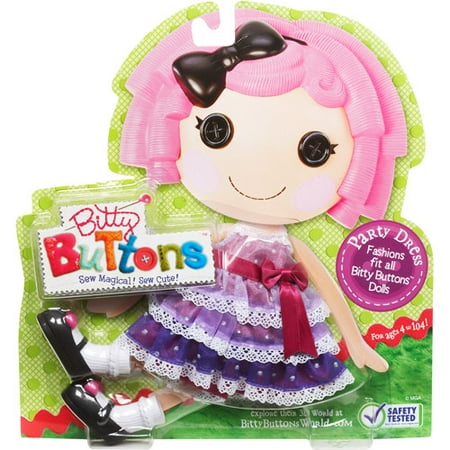 Lalaloopsy Bitty Buttons Fashion Pk-party Dress - Walmart.com