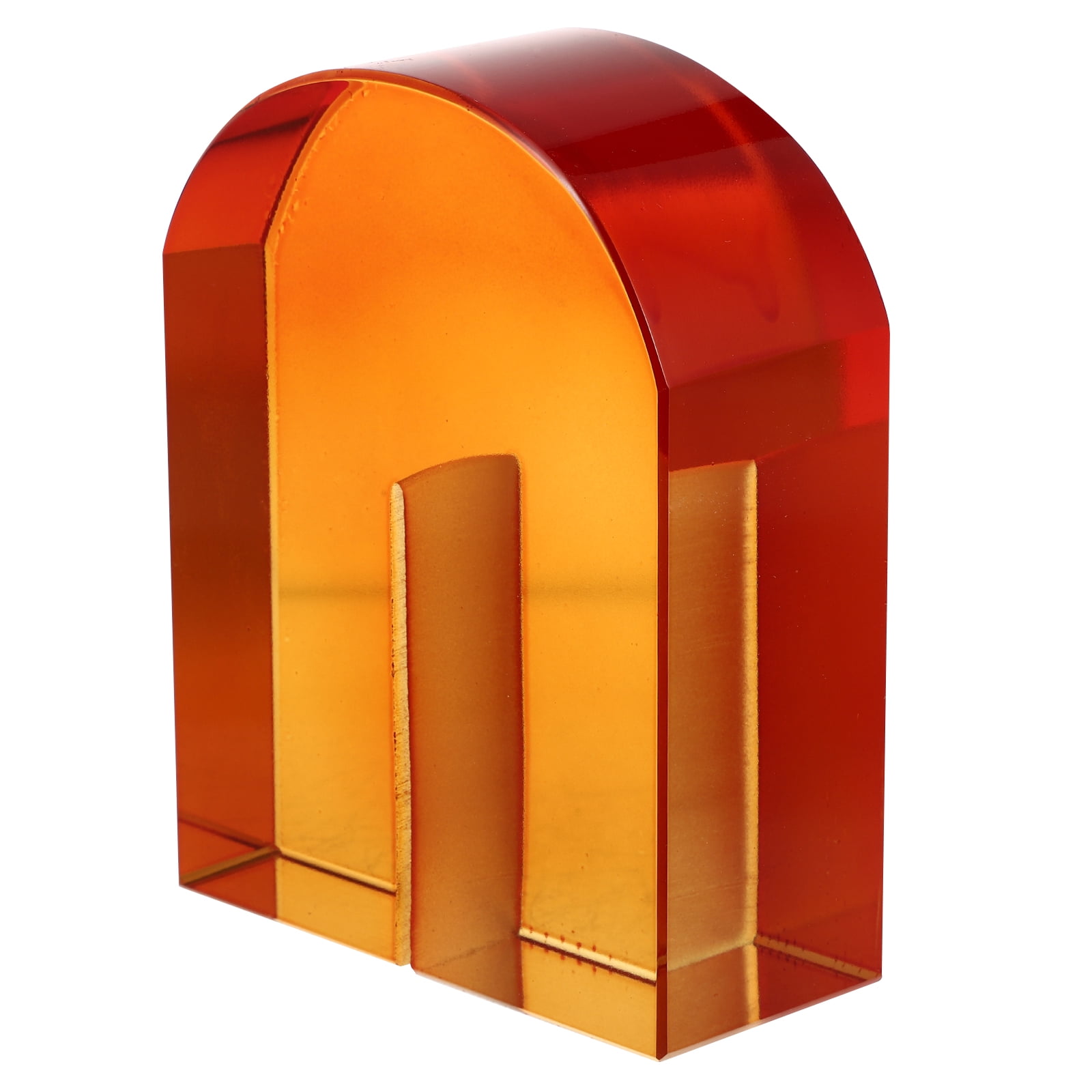 1Pc Decorative Bookend Household Book End Crystal Adornment Gift ...