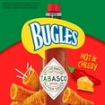 Bugles Tabasco Flavored Crispy Corn Snacks, Hot and Cheesy, Family Size ...