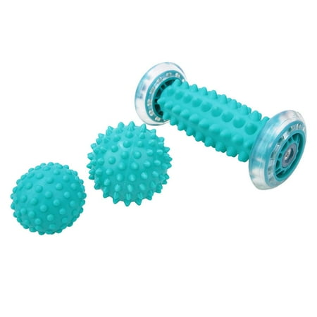 Garosa TPE Peanut Roller Spiky Massage Ball Set Back Foot Massager Ball ...