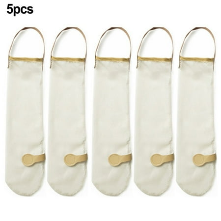 5Pcs Hanging Mesh Onion Bags Mesh Garlic Net Bags Reusable Net Storage ...