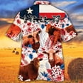 Beefmaster Cattle Lovers Texas Flag Hawaiian Shirt, Cow Hawaiian Shirt ...
