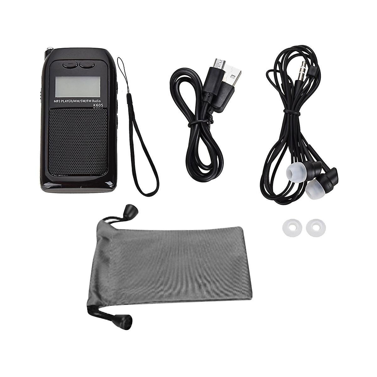 Portable Pocket Digital Radio Multifunction Fm Mw Sw Full-band Radio ...