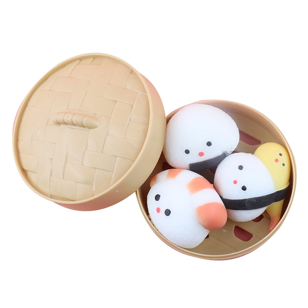 TIERPOP Sensory Realistic Simulation Food Interactive Toy Fidget Toy ...