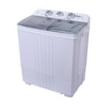 SamyoHome 16.5lbs Portable Compact Mini Twin Tub Washing Machine, Large ...