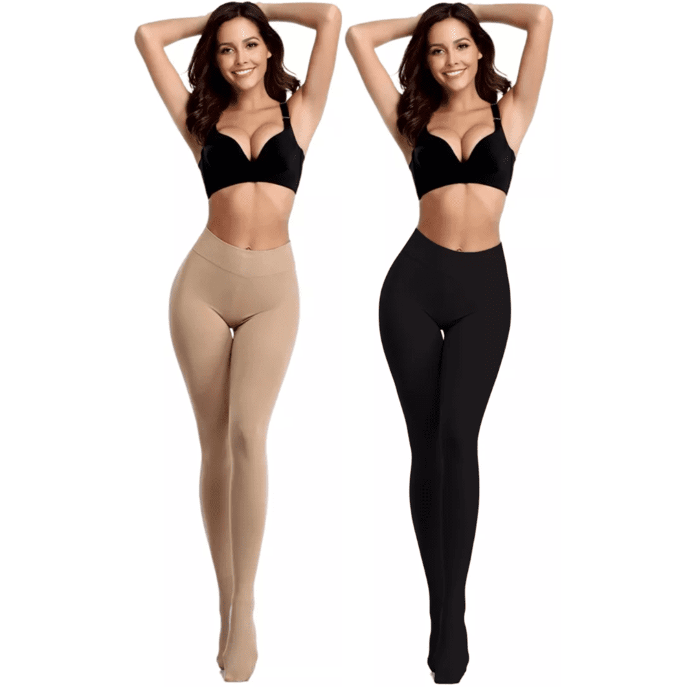 Set 2 Mallones Térmicos Mujer Stretch Leggins Mayon Mallas Bodega