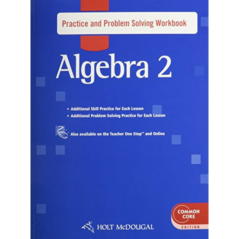 Algebra 2 Book Holt