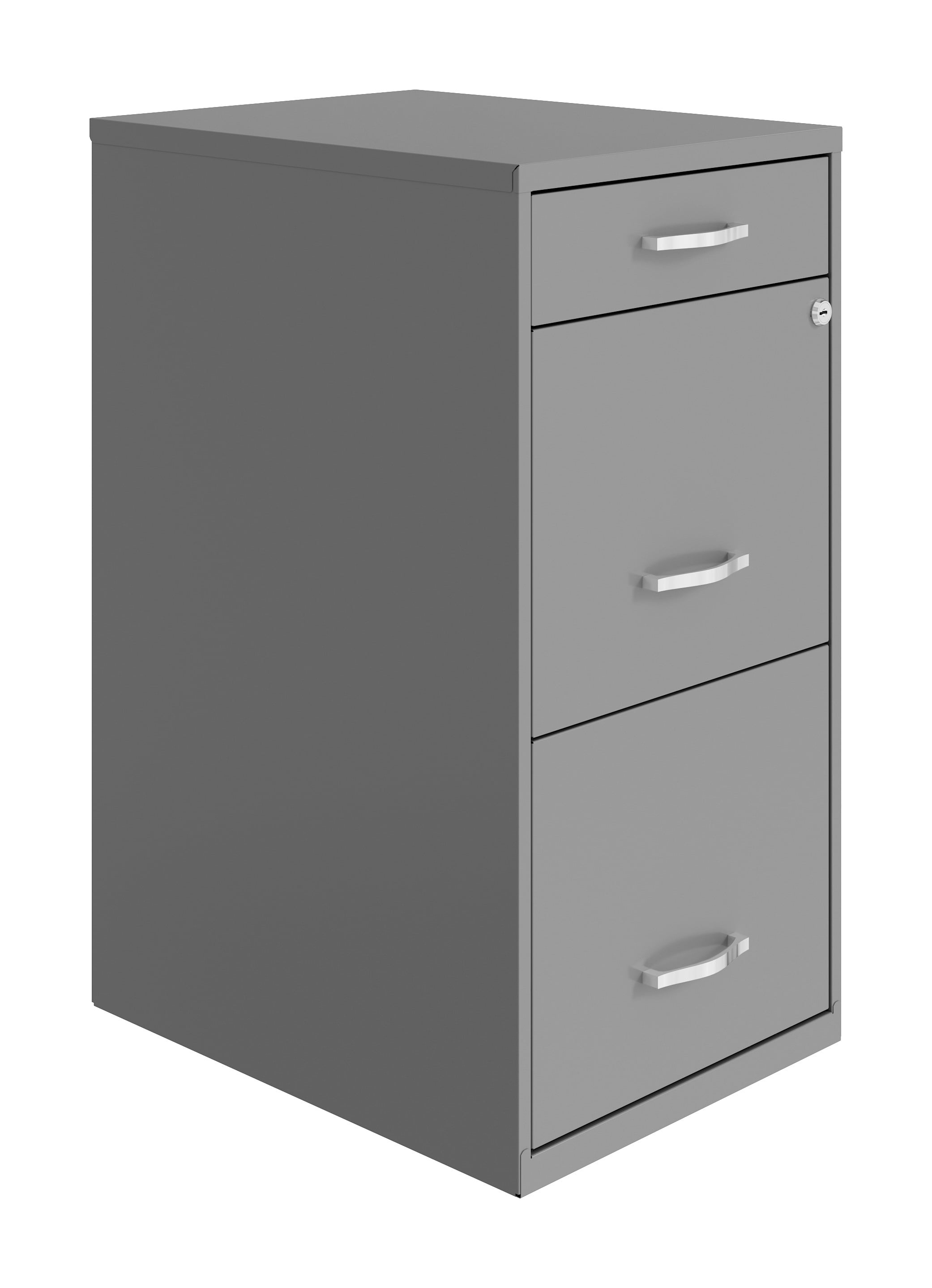 Space Solutions 3 Drawer Letter Width Vertical File Cabinet with Pencil ...