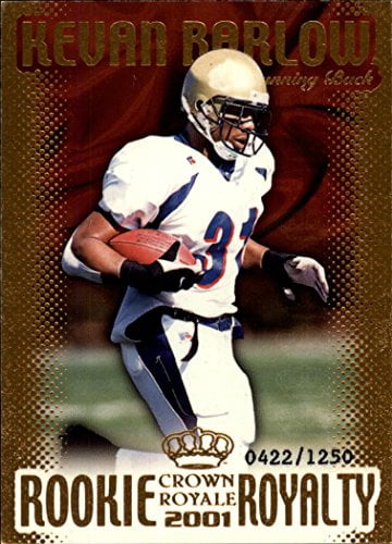 2001 Playoff Honors #176 Brandon Manumaleuna RC /250 NFL Football ...