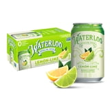 Waterloo Fizzy Lemon-Lime Flavored Sparkling Water, Sugar-Free, 12 fl ...