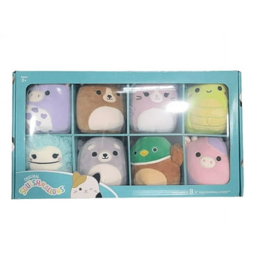 Kelly Toy Squishmallows 5-Inch Mini Plush Variety 8-Pack Set, Travel ...