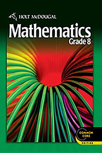 Pre-Owned Student Edition Grade 8 2012 (Holt McDougal Mathematics ...
