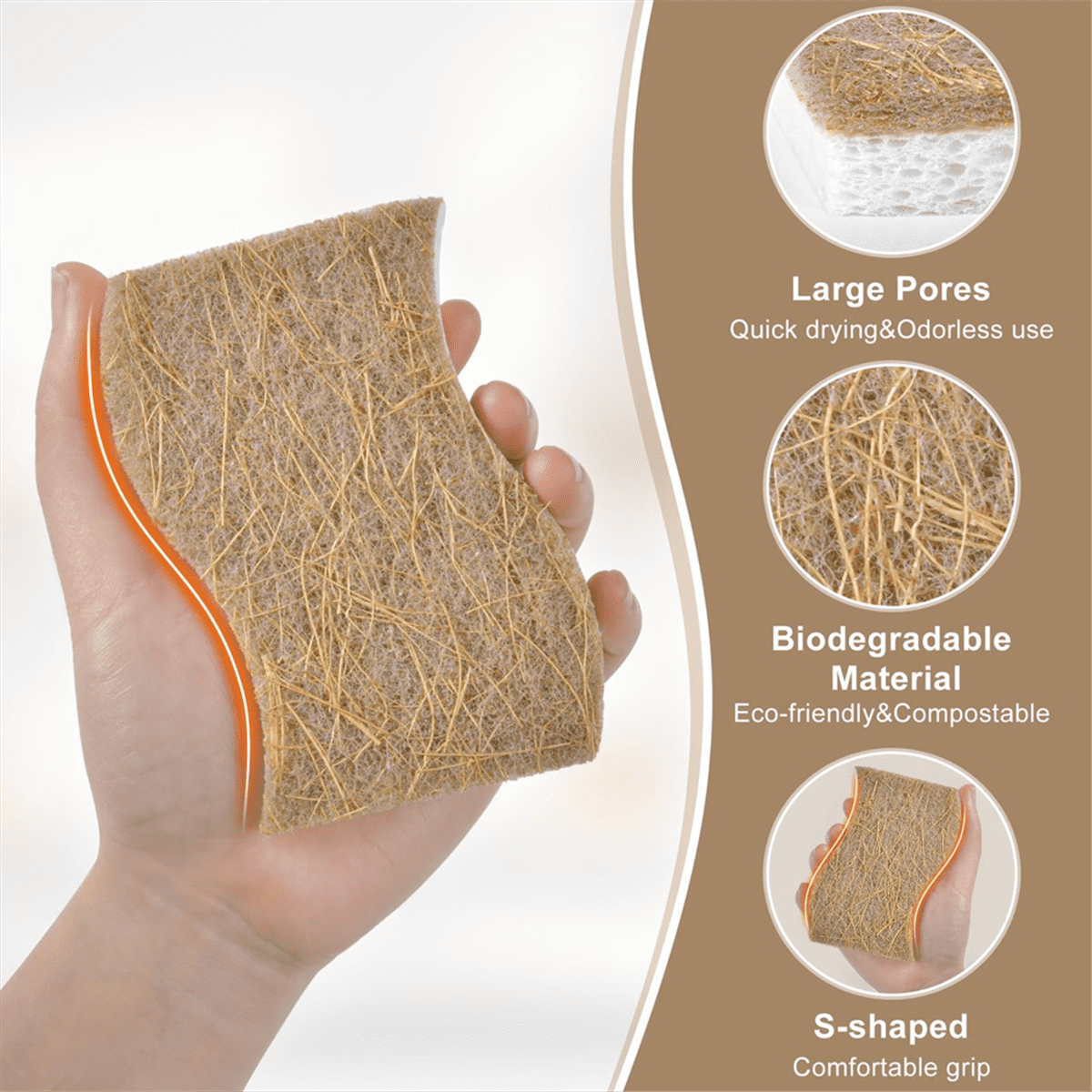 Click here for Unbranded Eco-Friendly Natural Sponges For Dishes... prices