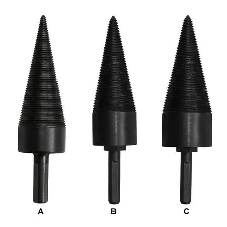Firewood Drill Bit Woodworking Chopper Tool Breaker Wood DIY Breaking ...