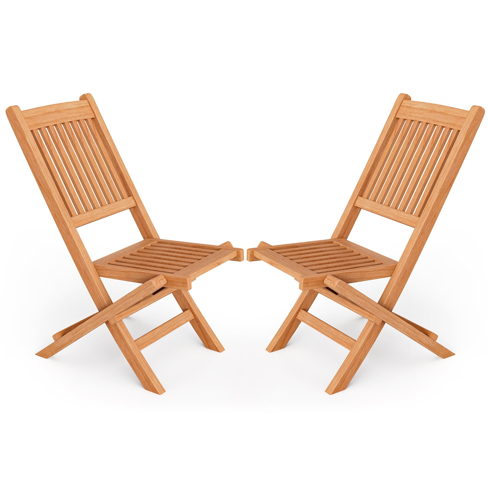 Click here for Costway 2pcs Patio Folding Chair Solid Indonesia T... prices