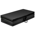 Gymax Foldable Gymnastics Exercise Mat Tumbling Pad 4 Ft. x 8 Ft. with ...