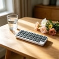 Monthly Pills Organizer: 31-Day Medication Box with Easy-Open Lids ...