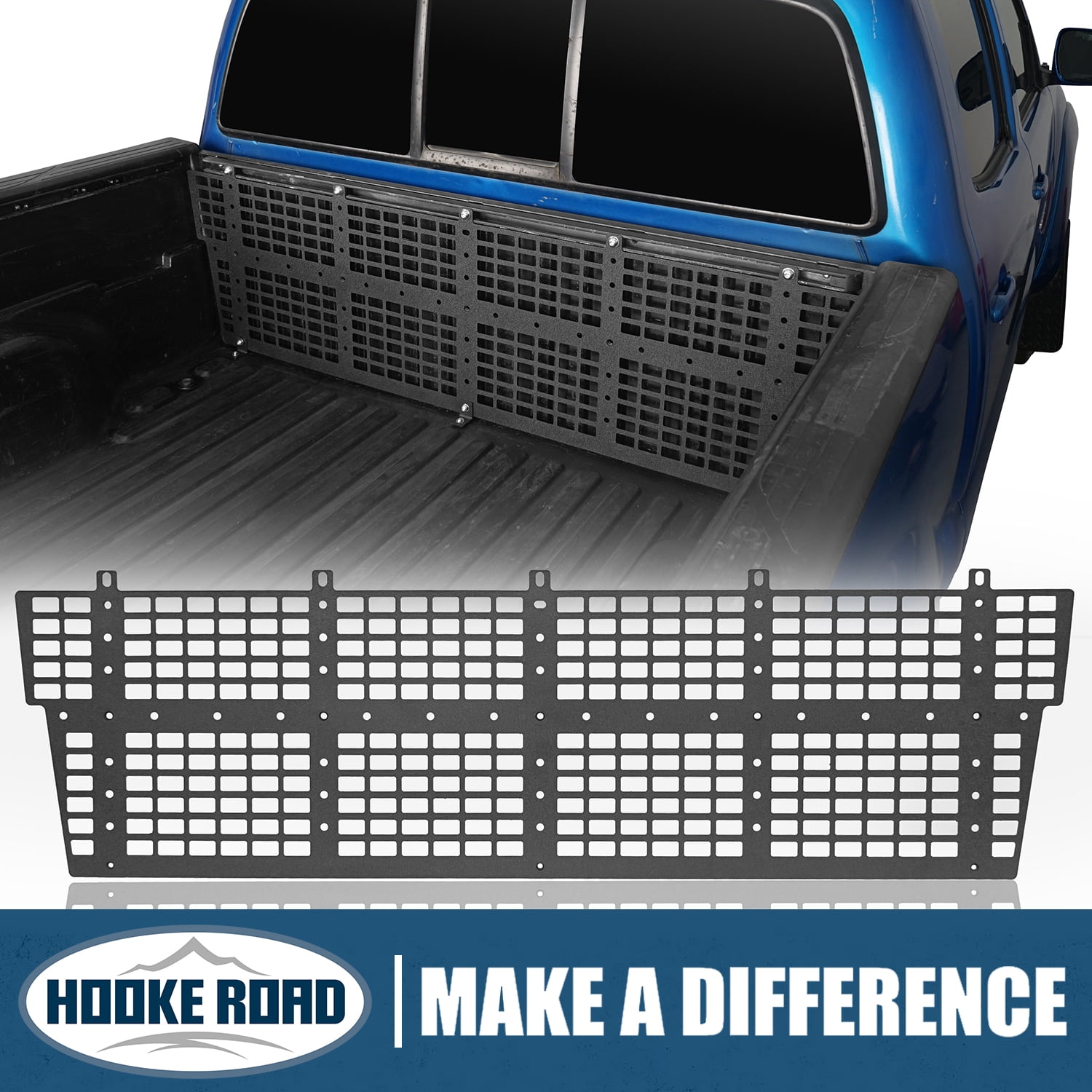 Hooke Road Black Truck Front Bed Molle System Panel Nepal | Ubuy